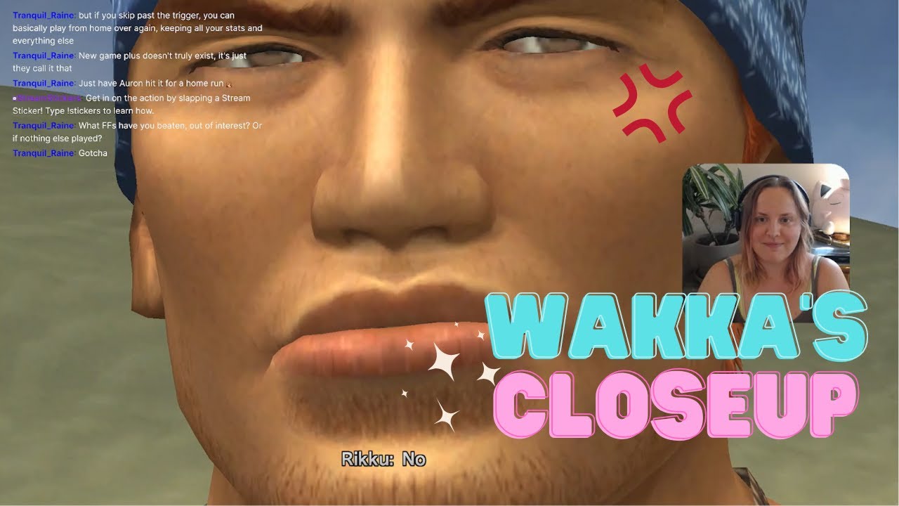 The Ultimate Zoom on Wakka's Face || Final Fantasy X || Wakka FFX Cut ...