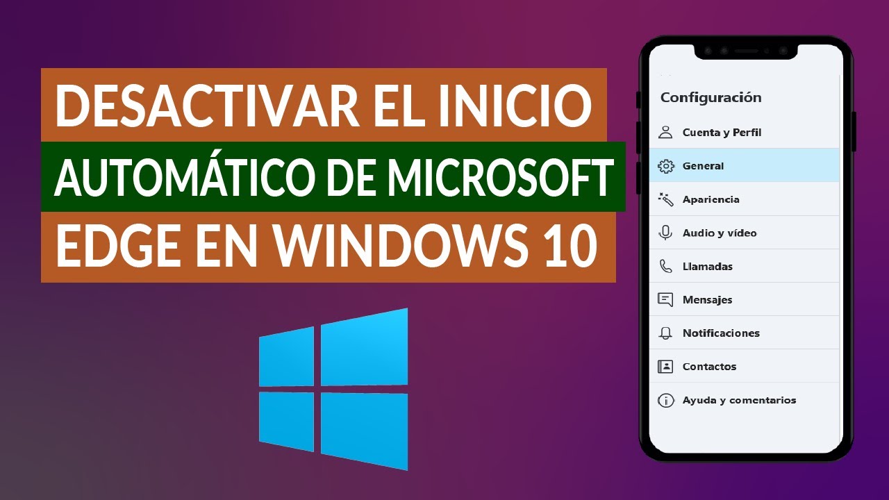 Cómo Desactivar el Inicio Automático de Microsoft Edge al Iniciar ...