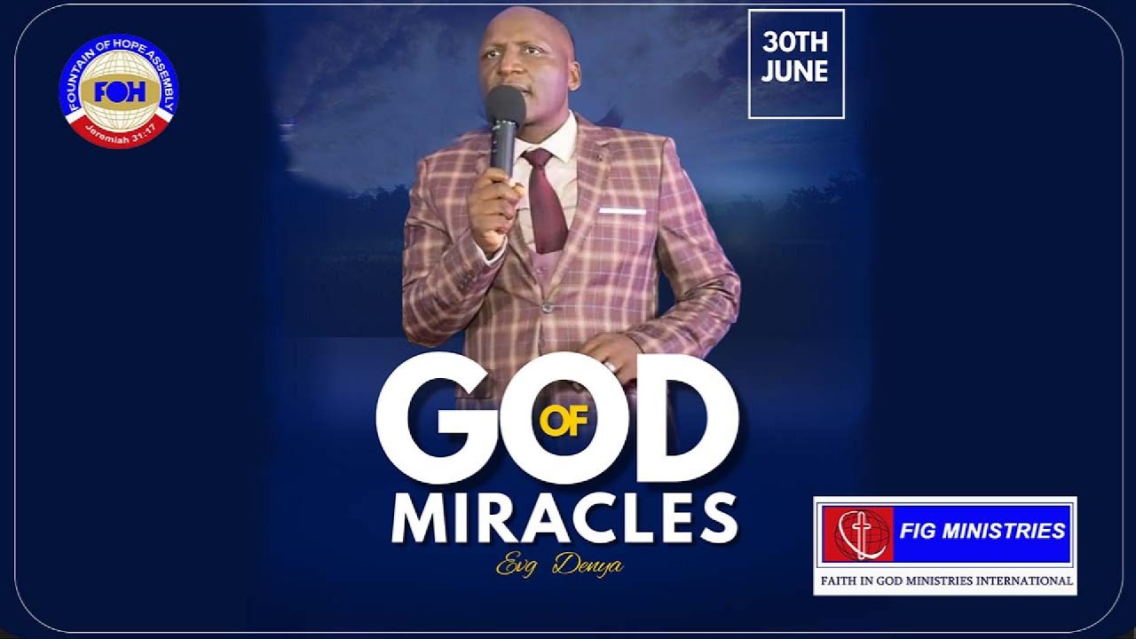 God of miracles sermon by Evangelist T Denya - YouTube