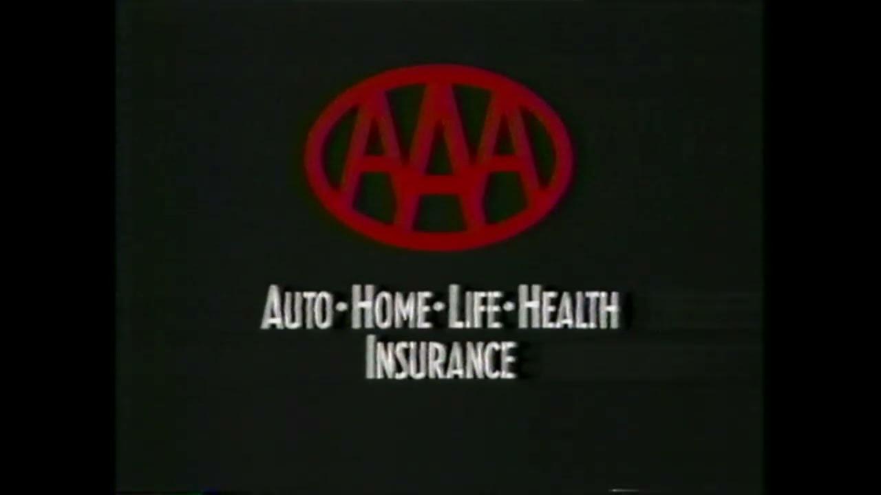 AAA 1993 TV Commercial "Auto Home Life Health Insurance" - YouTube