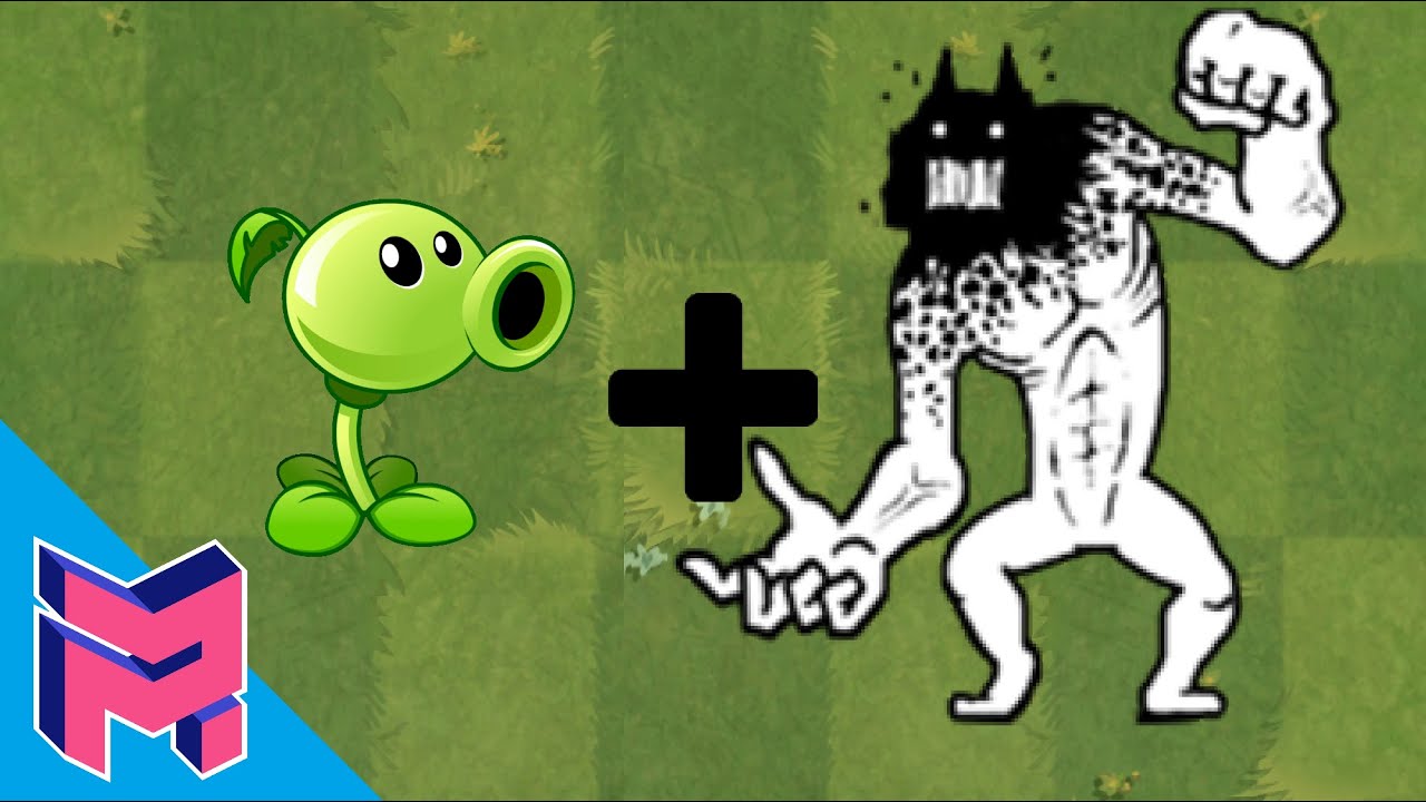 Mythical Titan Cat + Peashooter - Plants vs Zombies Animation - YouTube