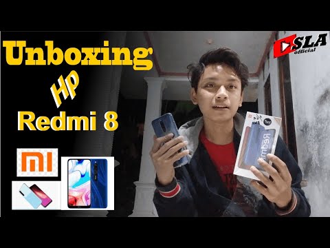 Unboxing Hp Redmi 8 Ram 4 gb Rom 64 gb 2020 - YouTube