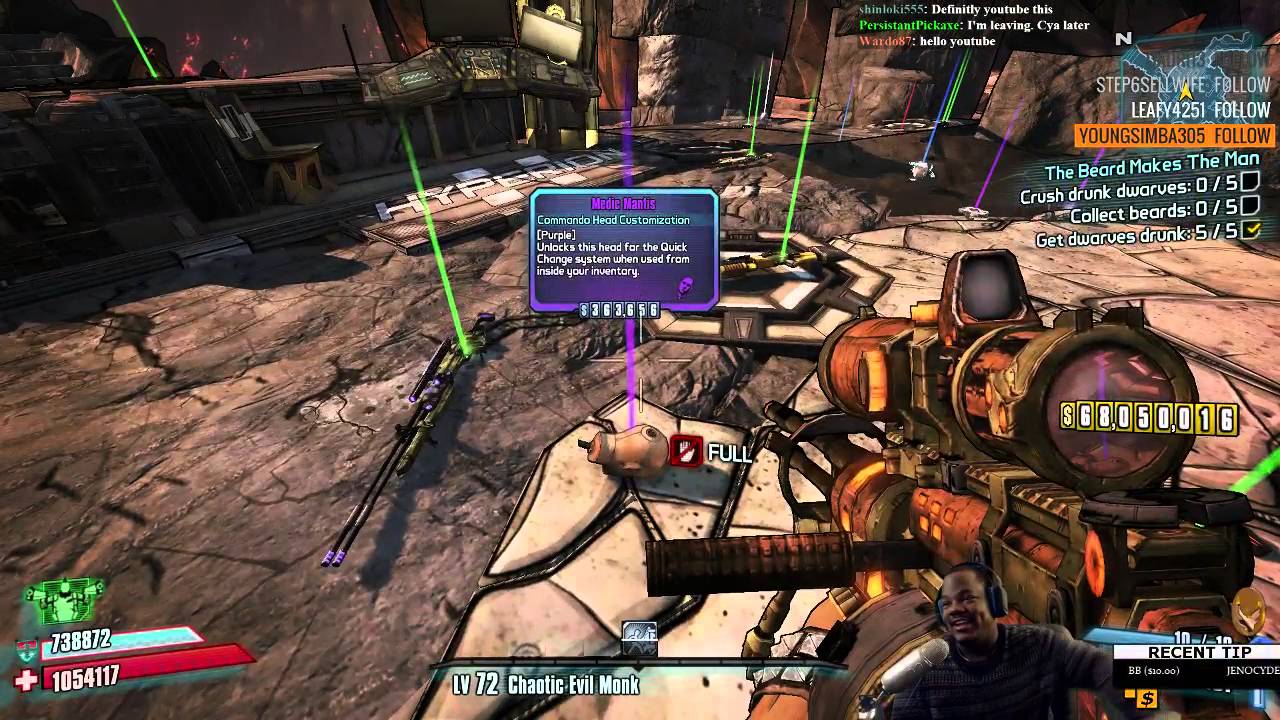 Borderlands 2 : Double World Drop from the Warrior - YouTube