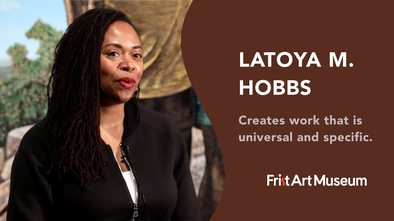 LaToya M. Hobbs describes Carving A New Tradition exhibition - YouTube