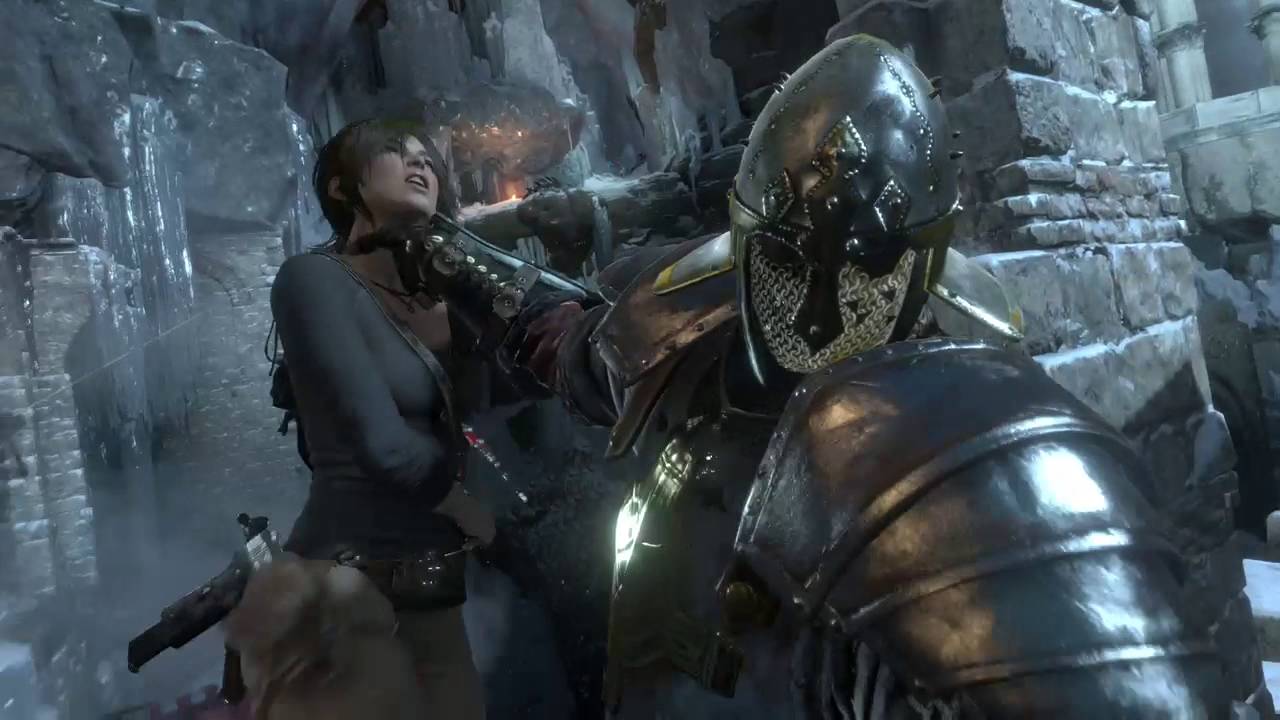 Rise of the Tomb Raider - Lara vs Immortal ,gameplay (xbox one) - YouTube