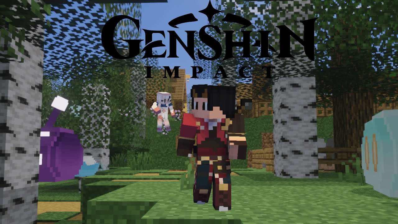 Genshin Impact in Minecraft - YouTube