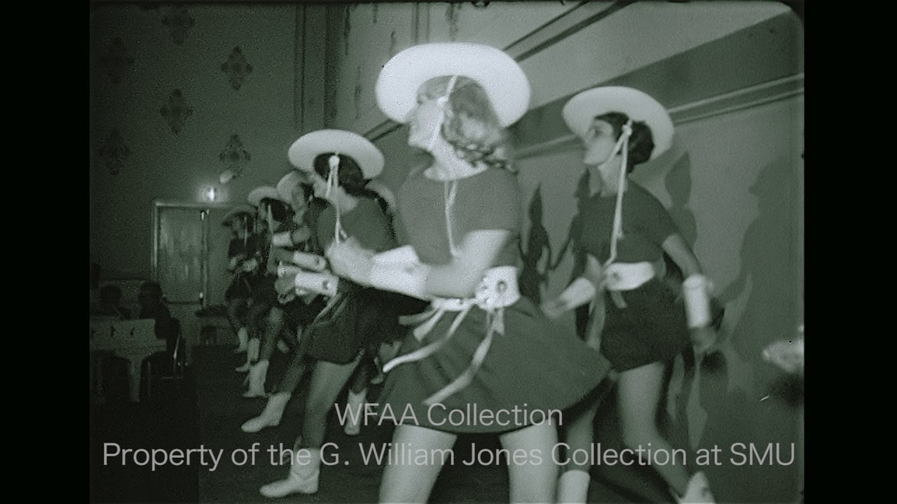 Kilgore Rangerettes Perform For The United Fund - September 1962 - YouTube