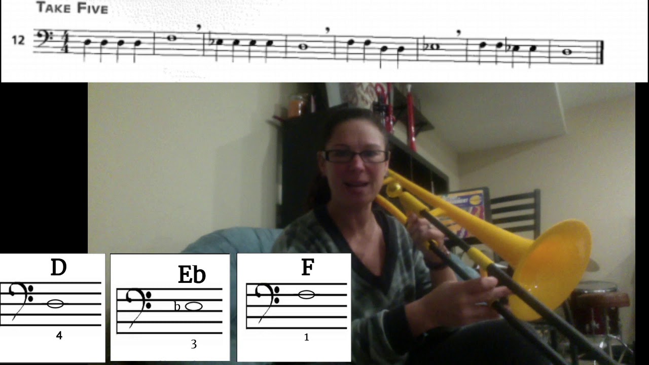 Trombone #12- Take Five - YouTube
