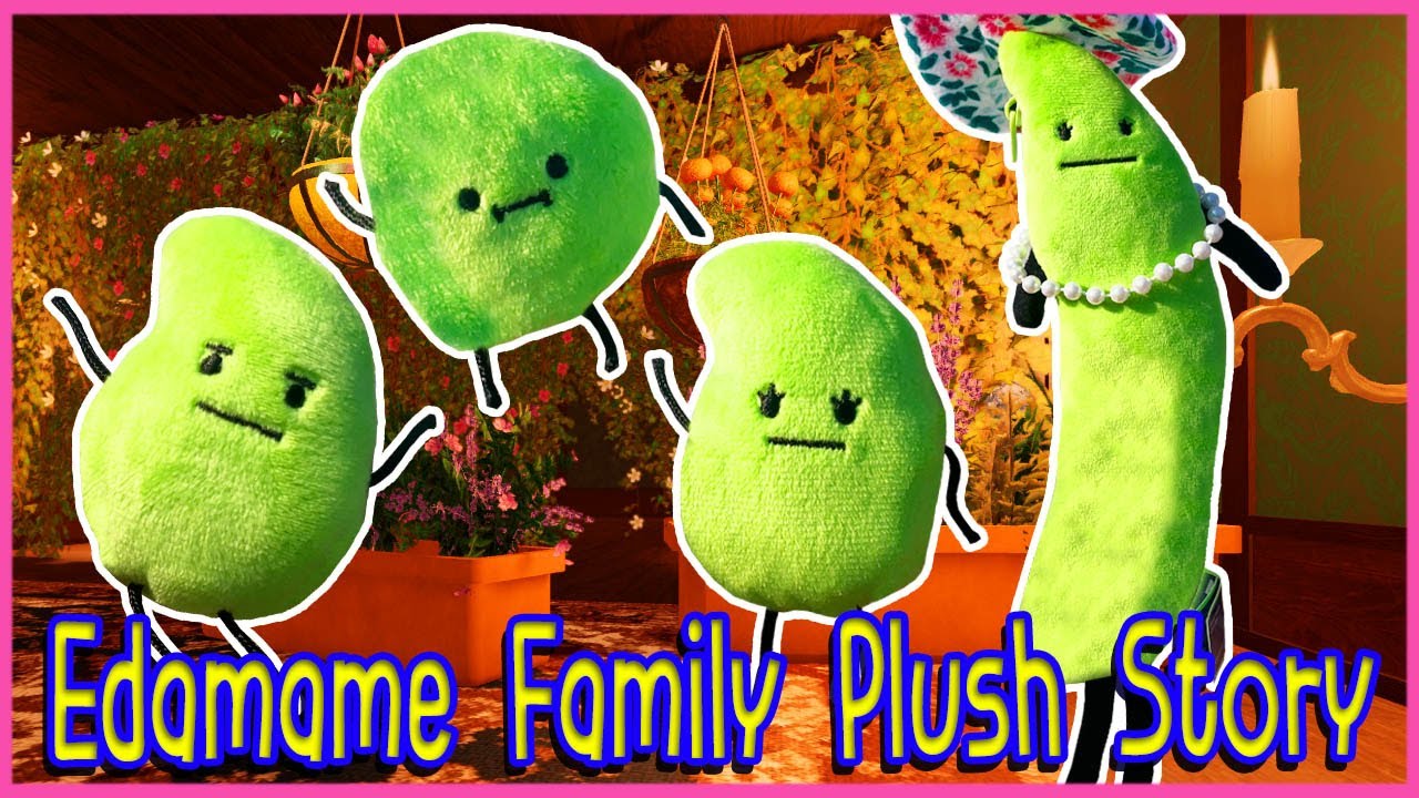 Roblox - Edamame Family Plush Story in Secret Staycation - YouTube