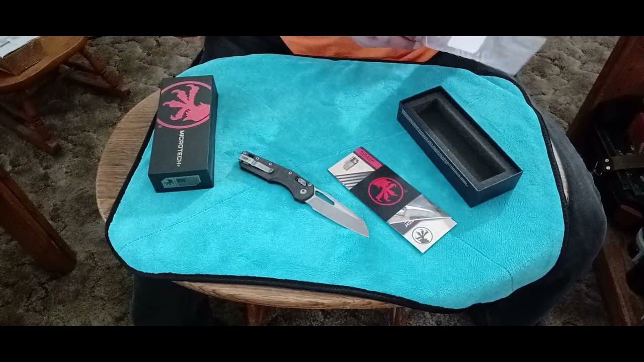 Stiletto's New Microtech MSI RAM-LOK Black G10 Two Tone M390MK 210-1 FLGTBK - YouTube