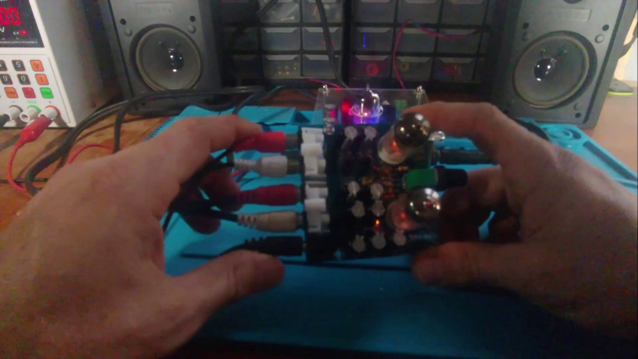 DIY 6J1 Tube Preamp - YouTube