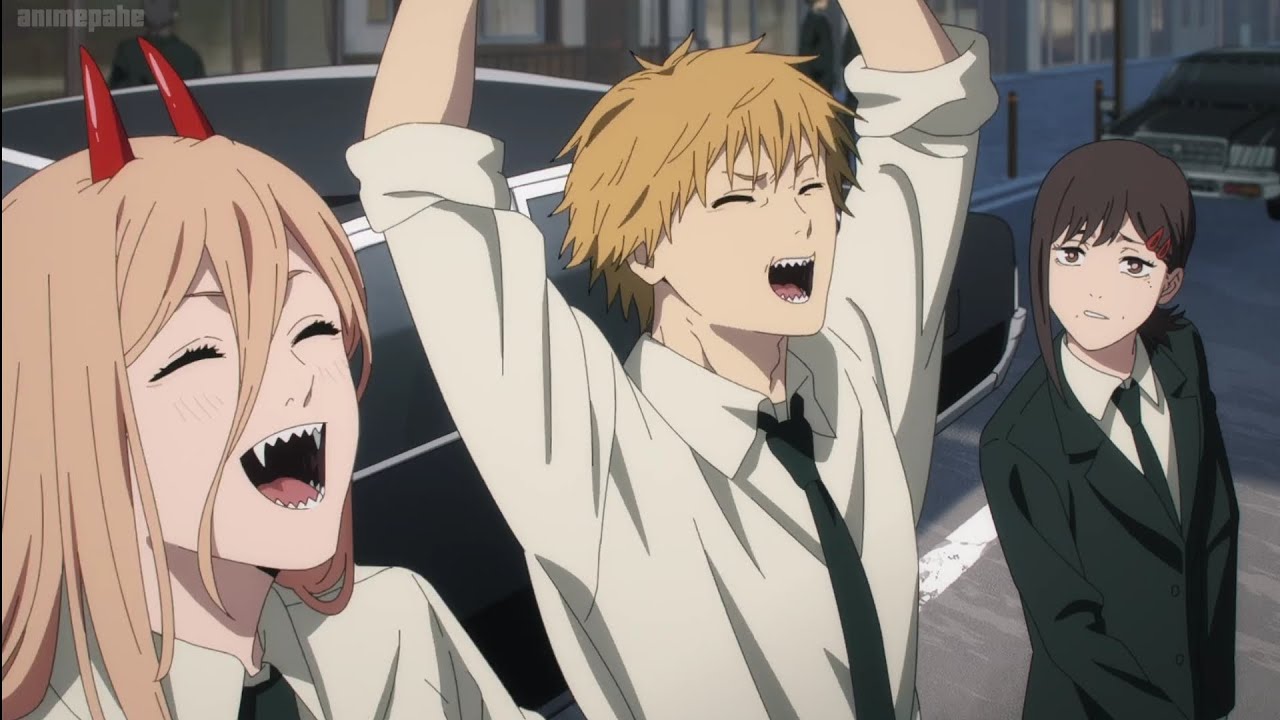 Denji and Power are excited but not her🤭😂 Ep-11 #チェンソーマン #chainsawman # ...