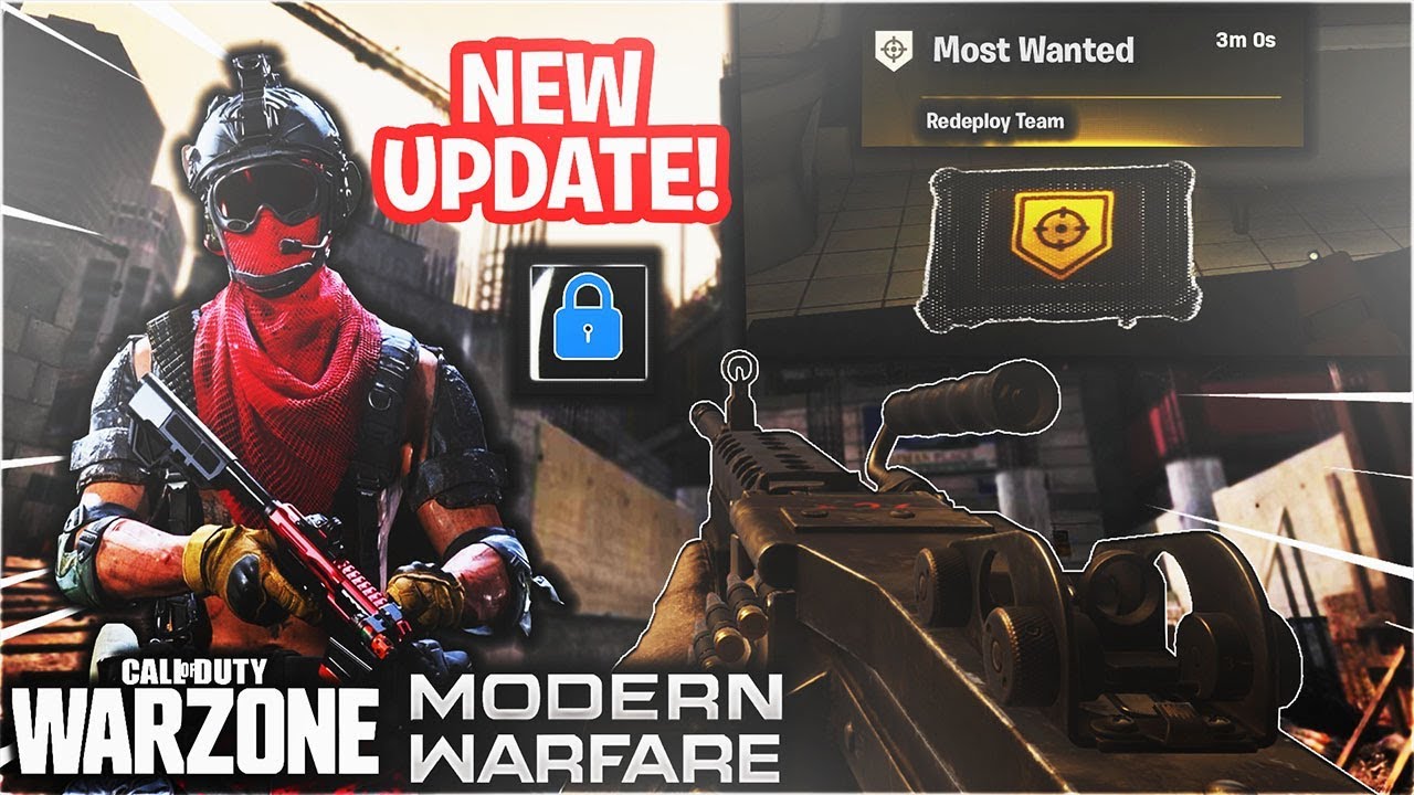 NEW MODERN WARFARE 1.20 UPDATE! MK9 BRUEN LMG, NEW WARZONE CONTRACT ...