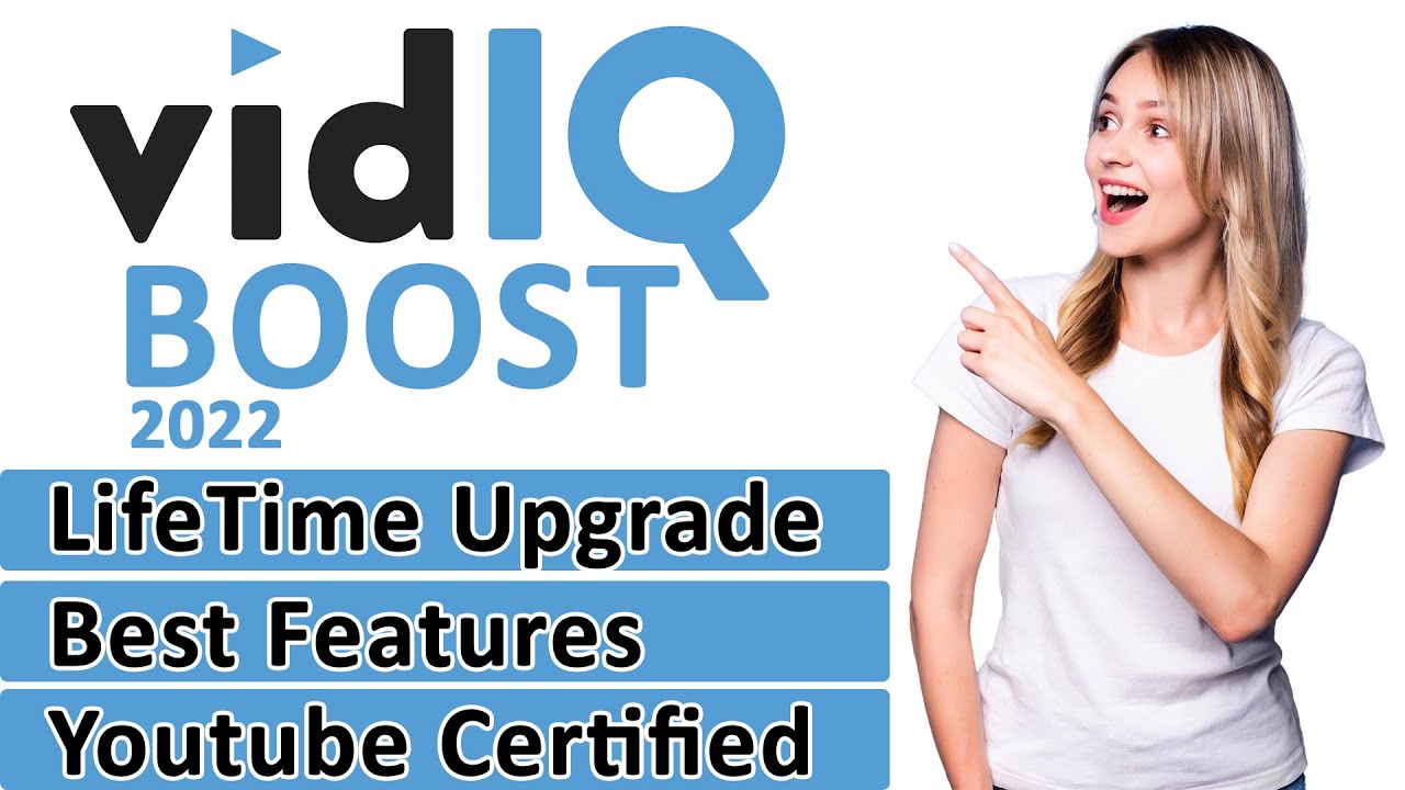 VidIq Boost upgrade 2022 | Lifetime Upgrade VidIq Boost - YouTube