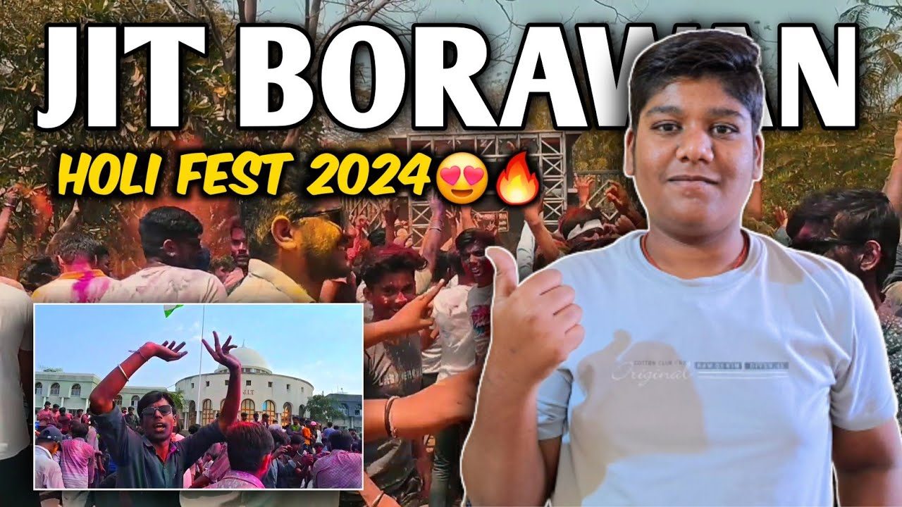 JIT BORAWAN HOLI 2024 🔥 | Rang Barse Holi Jawaharlal Institute of ...