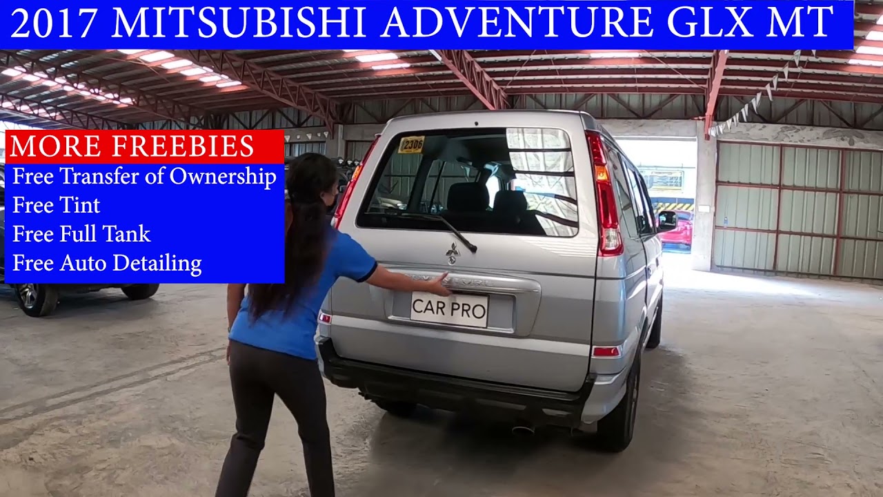 MITSUBISHI ADVENTURE GLX 2017 MT - YouTube