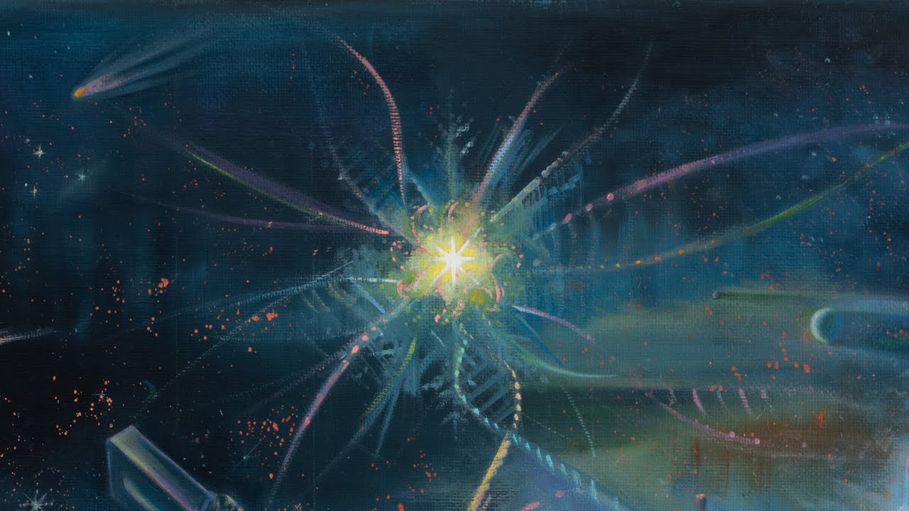Buta painting. From original oil painting "Caspian Pearl 2023" - YouTube