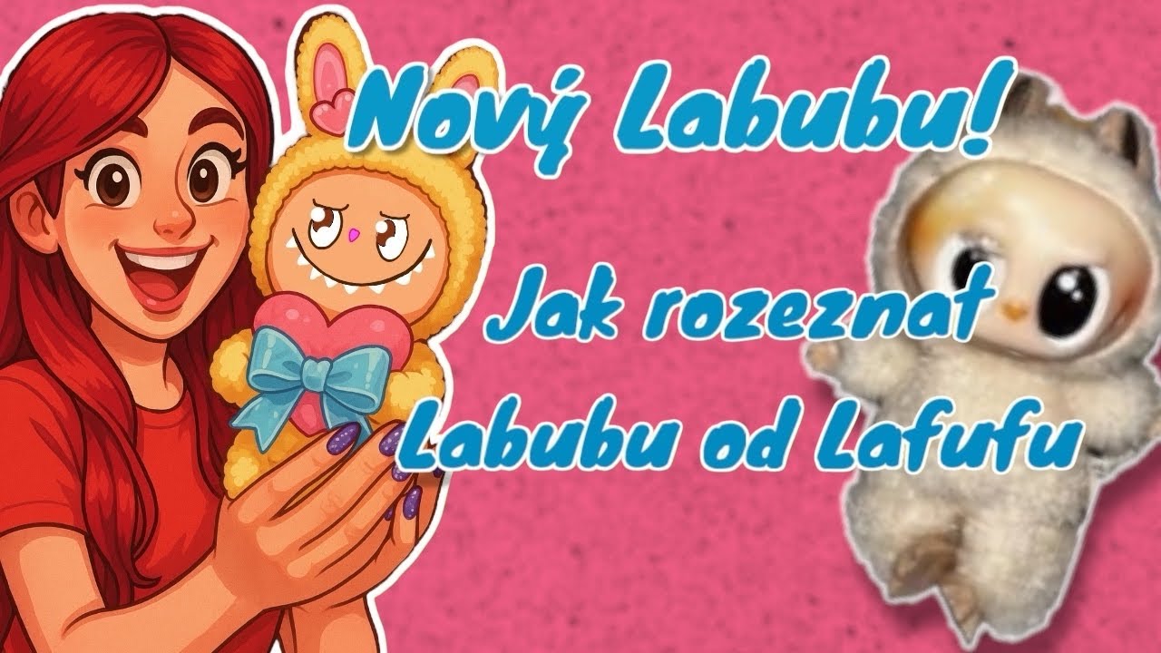 Labubu nebo Lafufu?! | Unboxing Labubu Lets Checkmate | Jenny Rinn ...