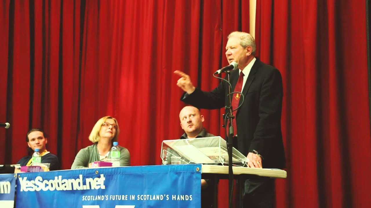 Jim Sillars speech on Scottish independence in East Kilbride - YouTube