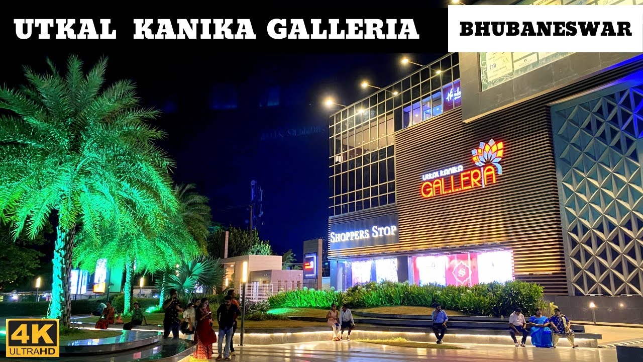 Bhubaneswar: [4K] Utkal Kanika Galleria Mall | Best Mall in Heart of ...
