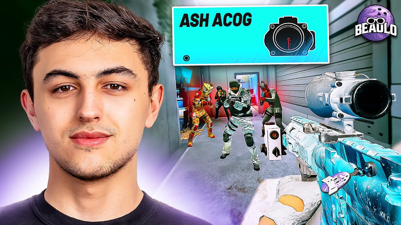 Ash ACOG SAVED Siege... (Rainbow Six Siege Y9S1) - YouTube