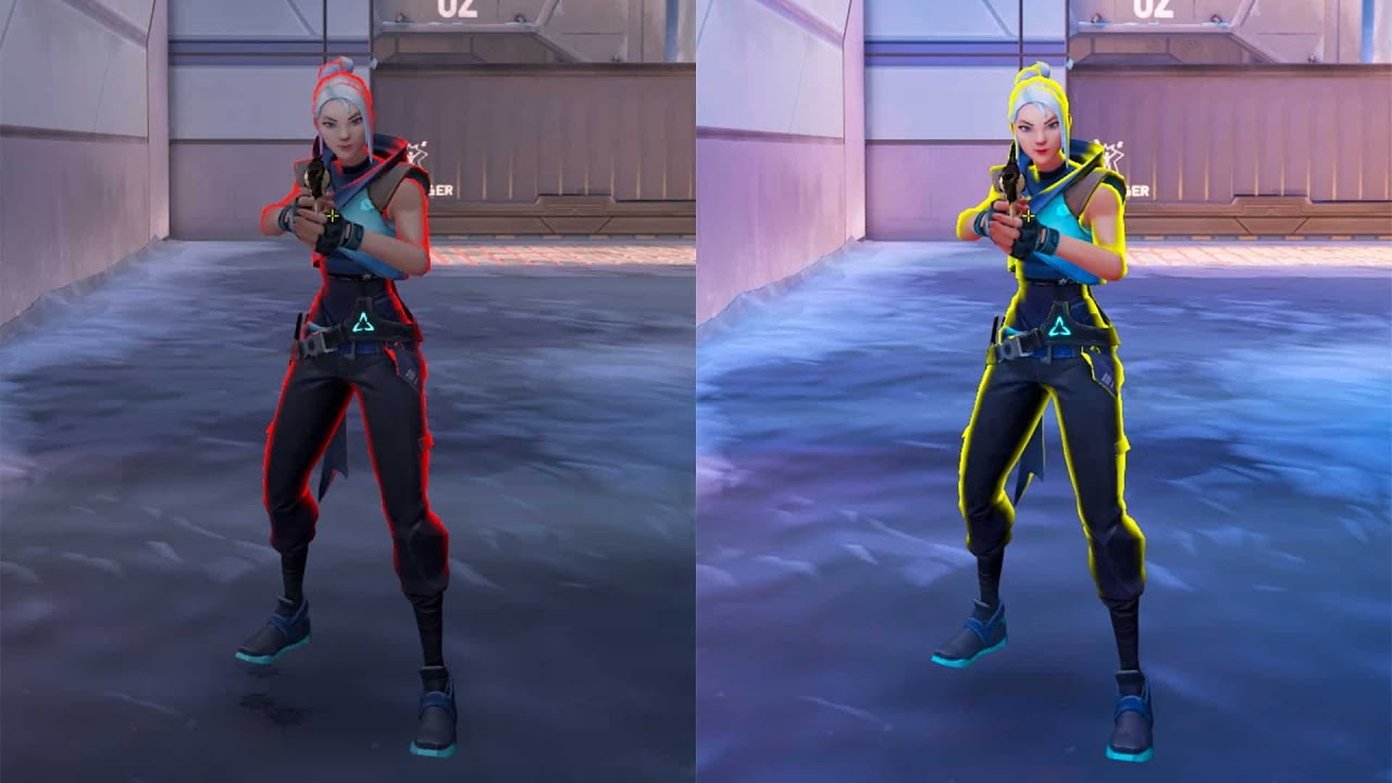 First time using digital vibrance in valorant - YouTube