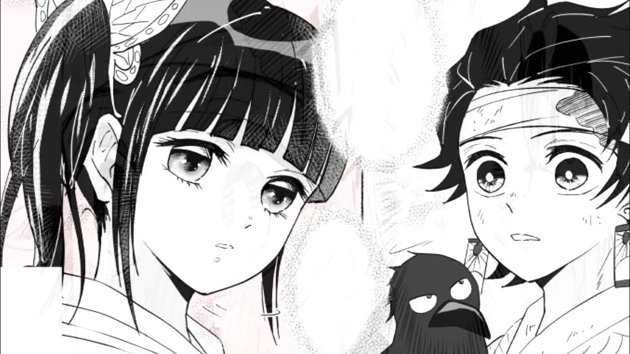 Tanjiro conoce a Kanao | Cómic Dub - YouTube
