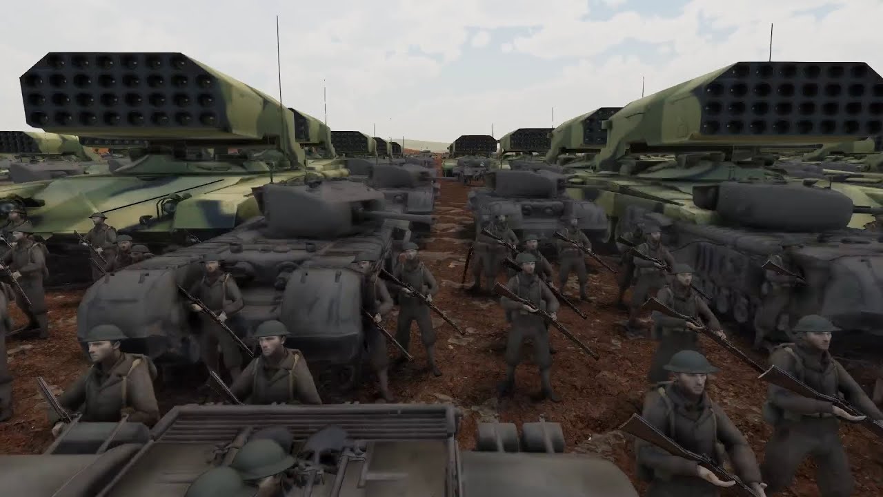 UEBS 2 | Can a World War II Allied army defeat the Angels? | Ultimate ...