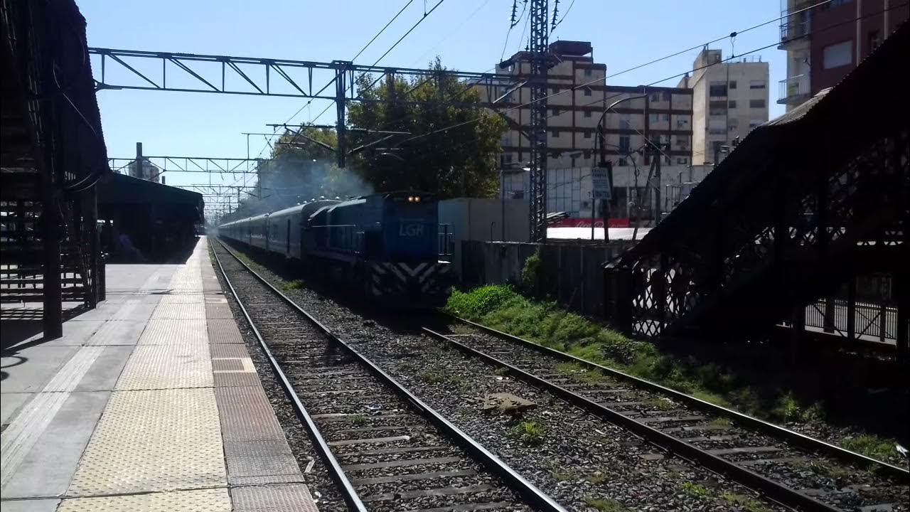 Línea Roca - GM GT22 A911 con 12 coches Largas Distancias por Lanús!! - YouTube