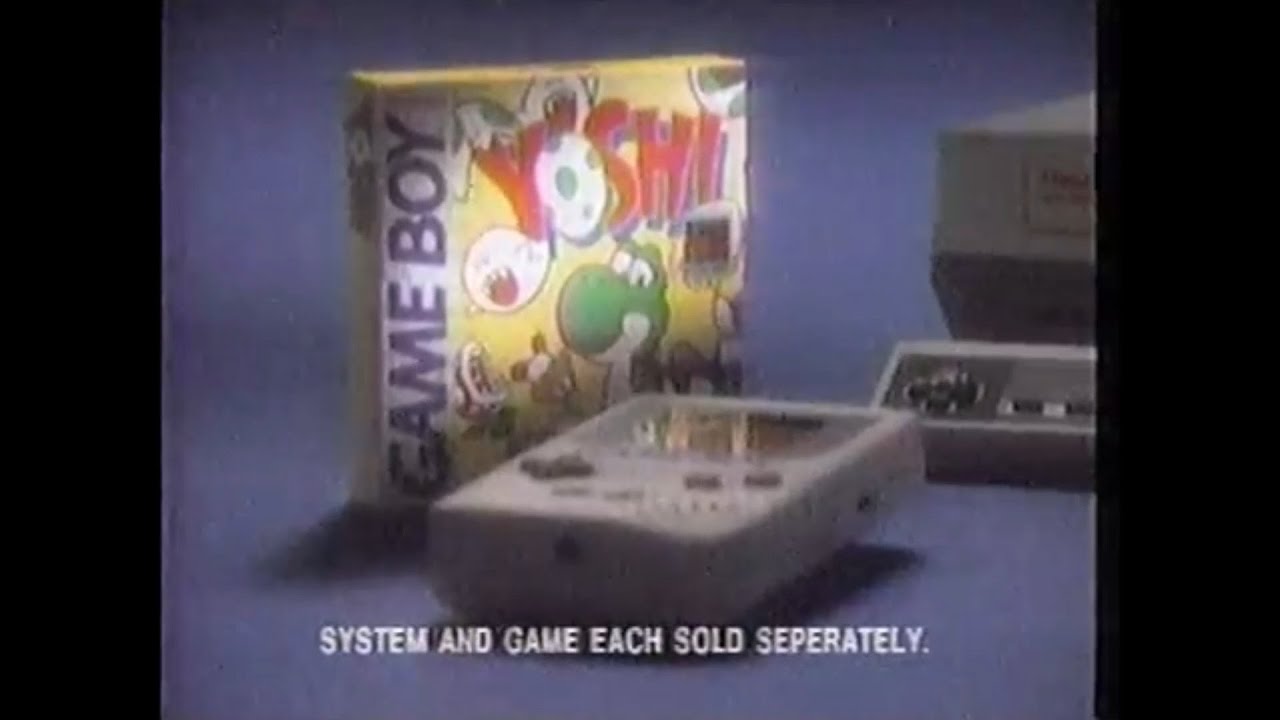 1991 Yoshi NES and GB Commercial 2 - YouTube