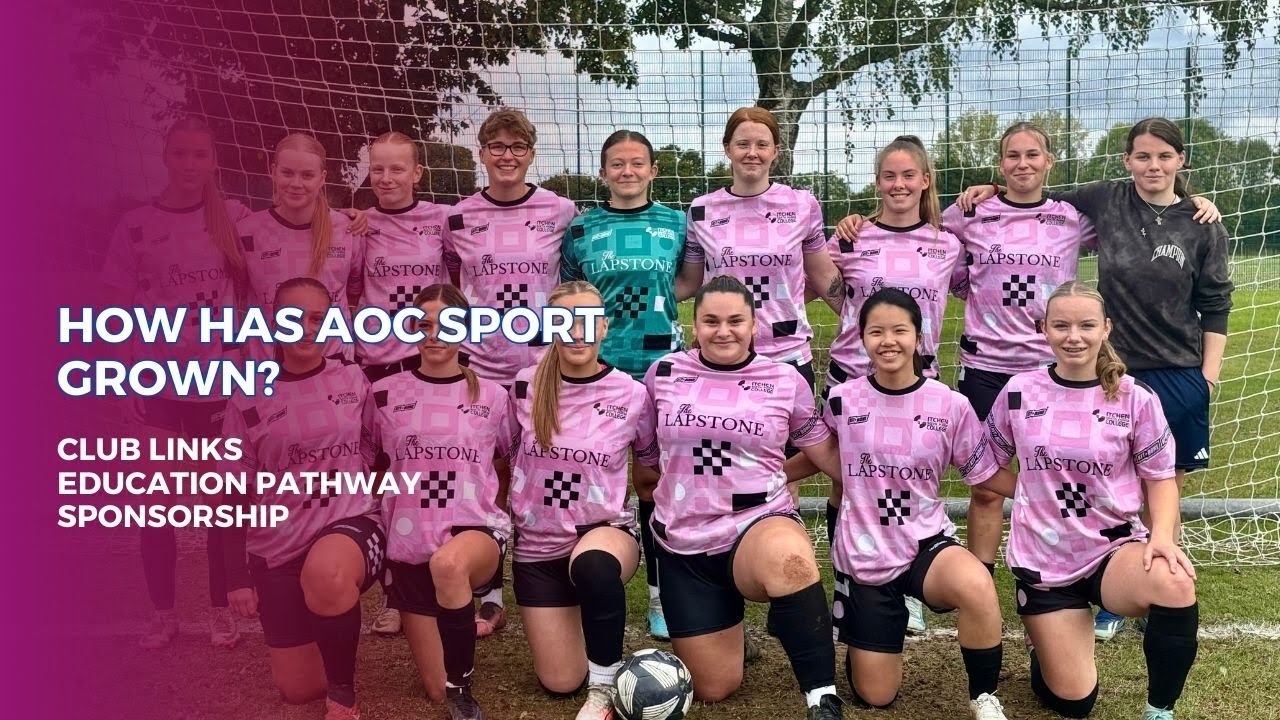 The Development of AOC Sport | Itchen College Women's Football Academy ...