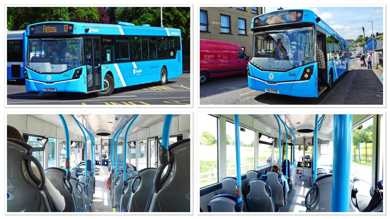 Wright GB Hawk #2569 - Translink Ulsterbus - YouTube