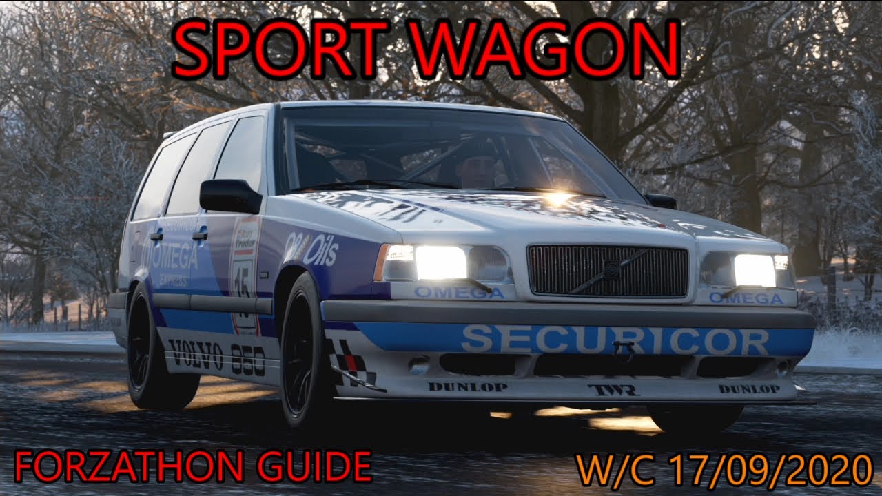 Forza Horizon 4 - Forzathon Guide 'SPORT WAGON' Volvo 850 R - YouTube