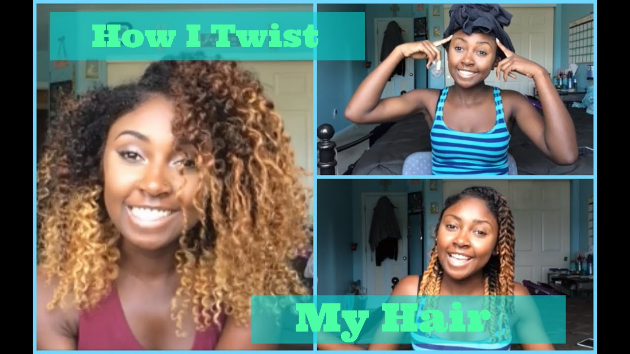 10-in-10: How I Twist my Hair - YouTube
