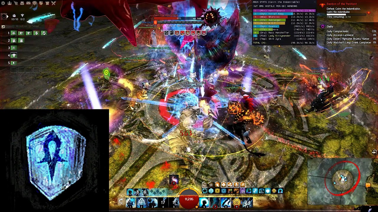 GW2: Cairn the Indomitable (Healer Firebrand POV) - YouTube