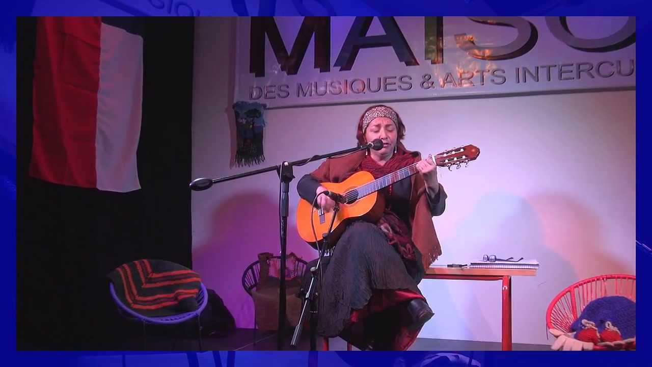 Nancy Torrealba, Arauco tiene una pena (Violeta Parra), París Francia ...