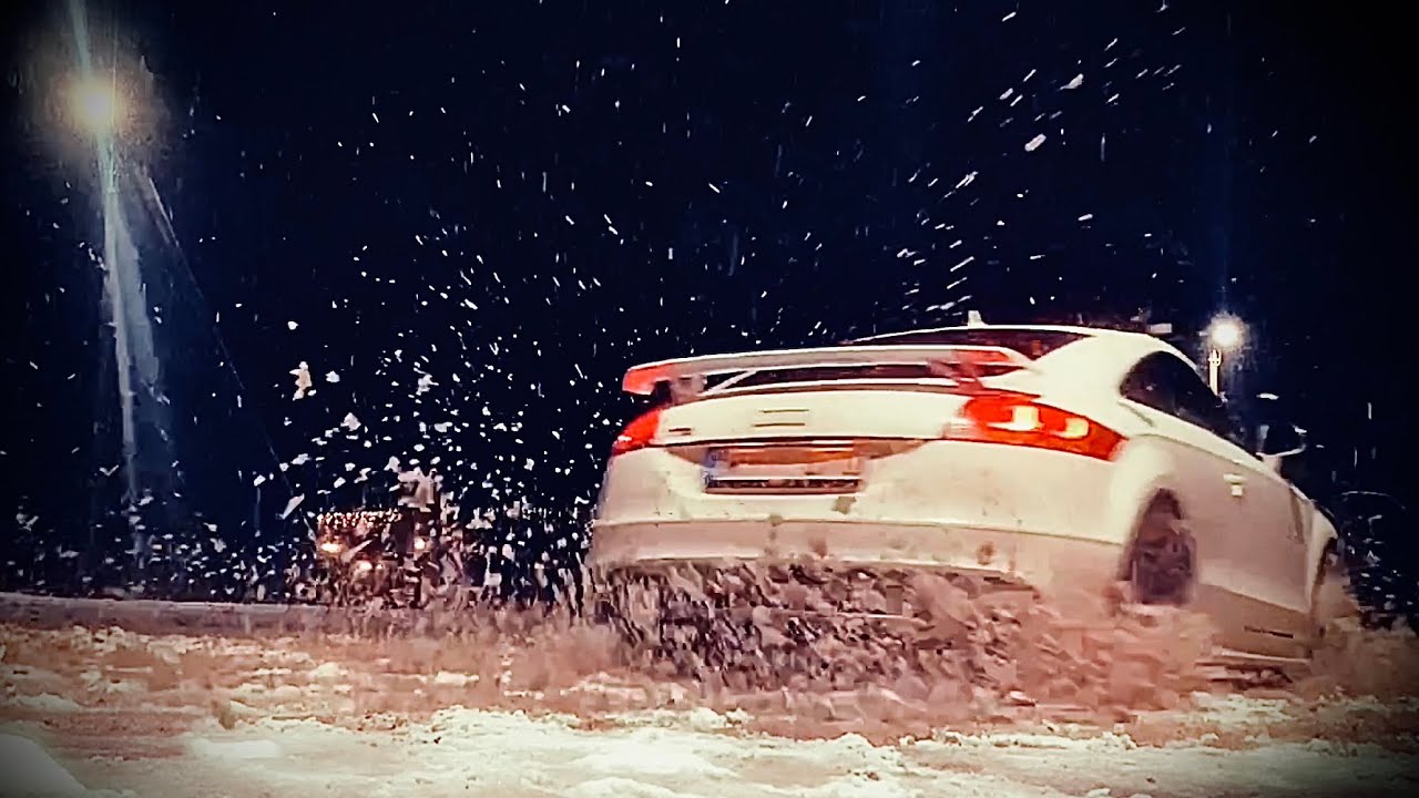 AUDI TTS MK2 winter drifting - YouTube