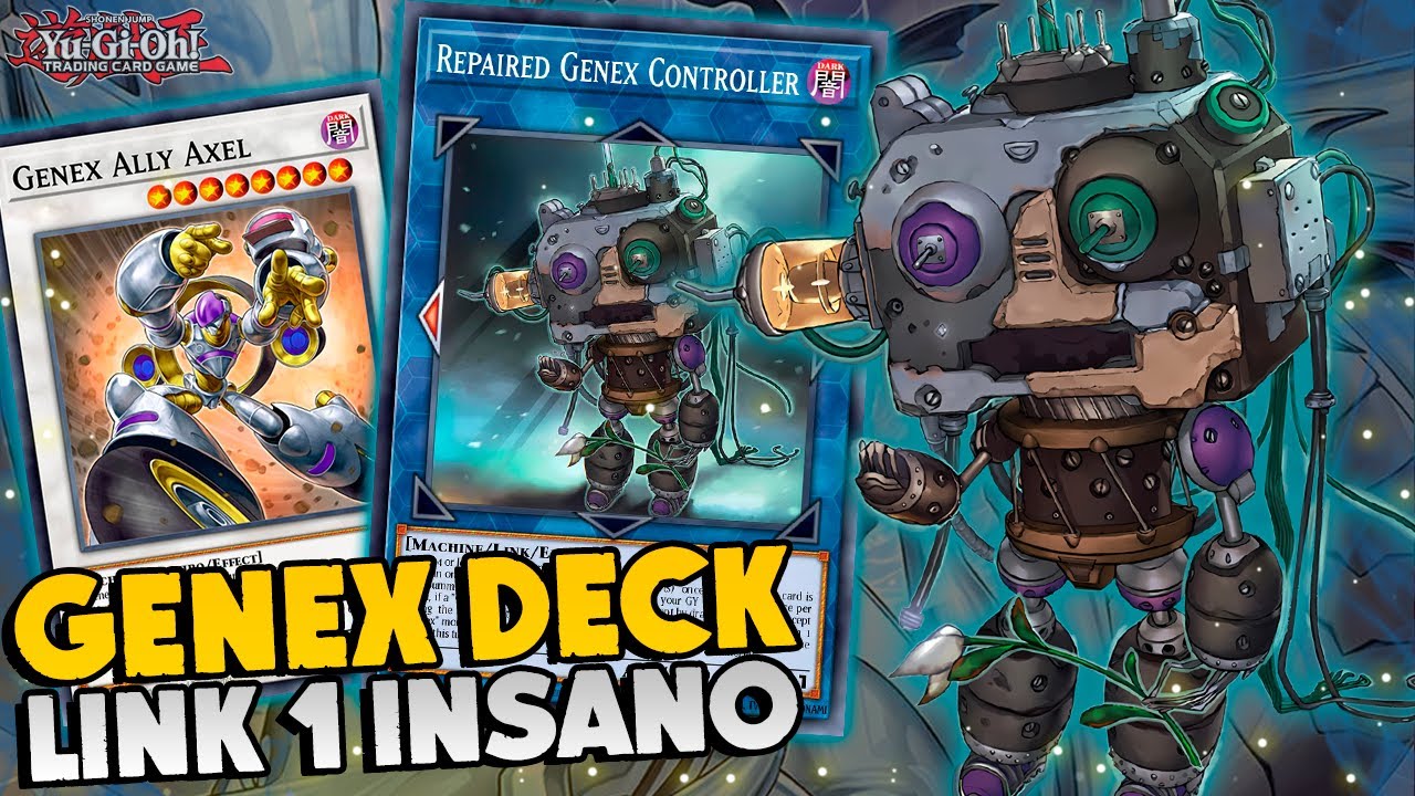O DECK GENEX FICOU INSANO POR CAUSA DO NOVO LINK!! | YU-GI-OH! TCG ...