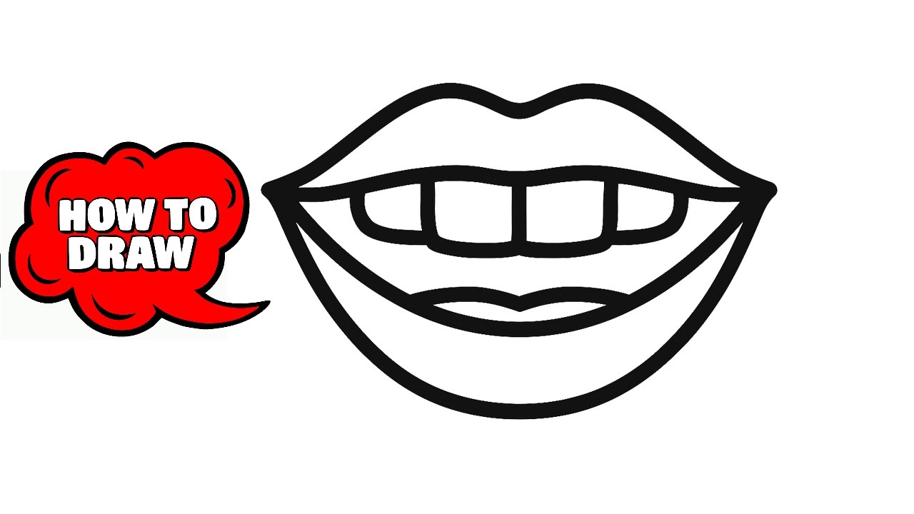 How to Draw a Mouth (Easy Step-by-Step Guide for Beginners) - YouTube