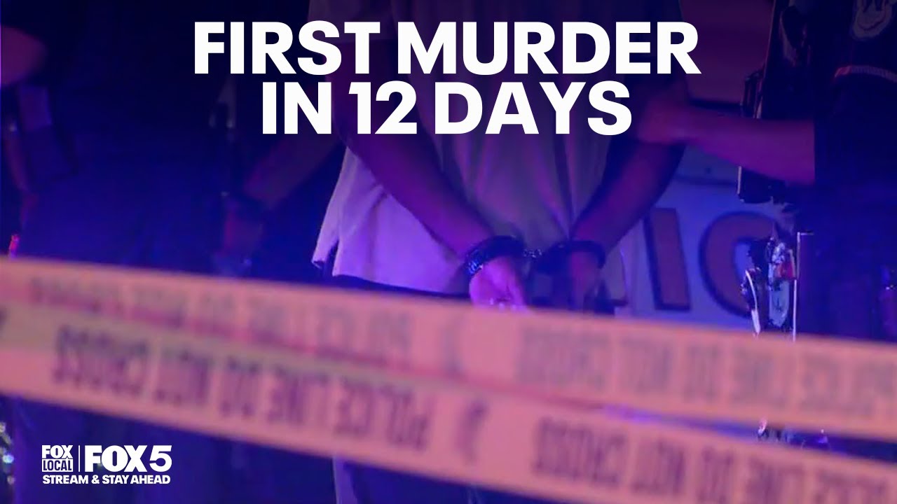 DC's 12-day murder-free streak ends with deadly shooting - YouTube