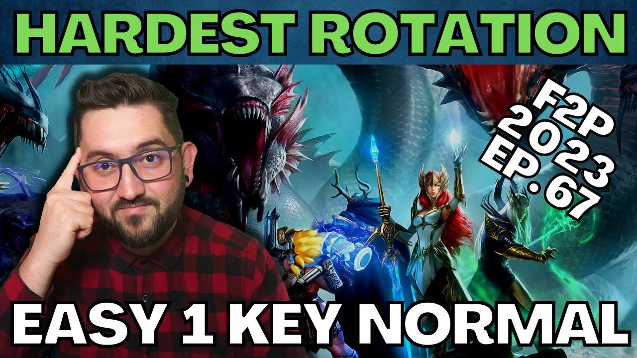 🐍 F2P 1 Key Hydra TOP CHEST Rotation 6 Normal 🐍 | F2P 2023 EP. 67 ...