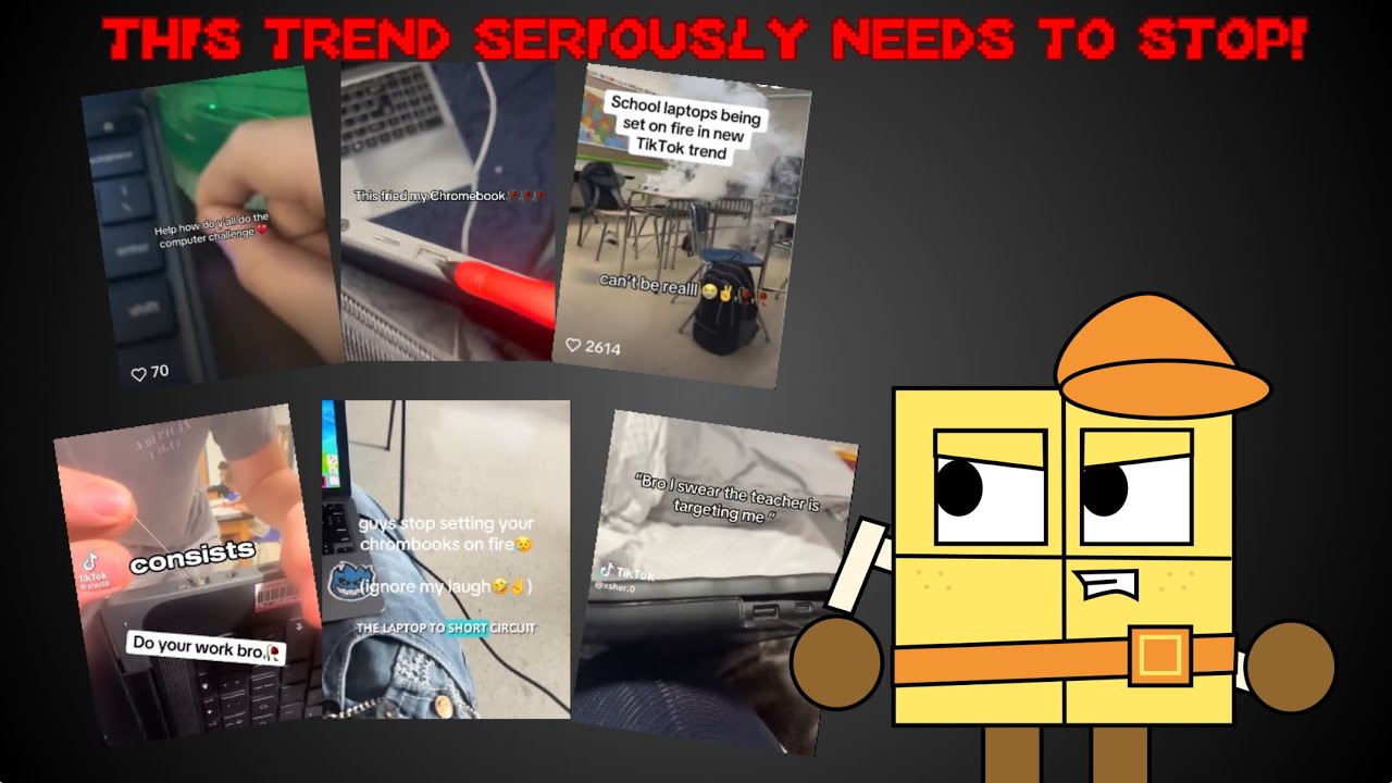 The Computer Challenge TikTok Trend needs to stop! (Conversational Topic and Rant) - YouTube