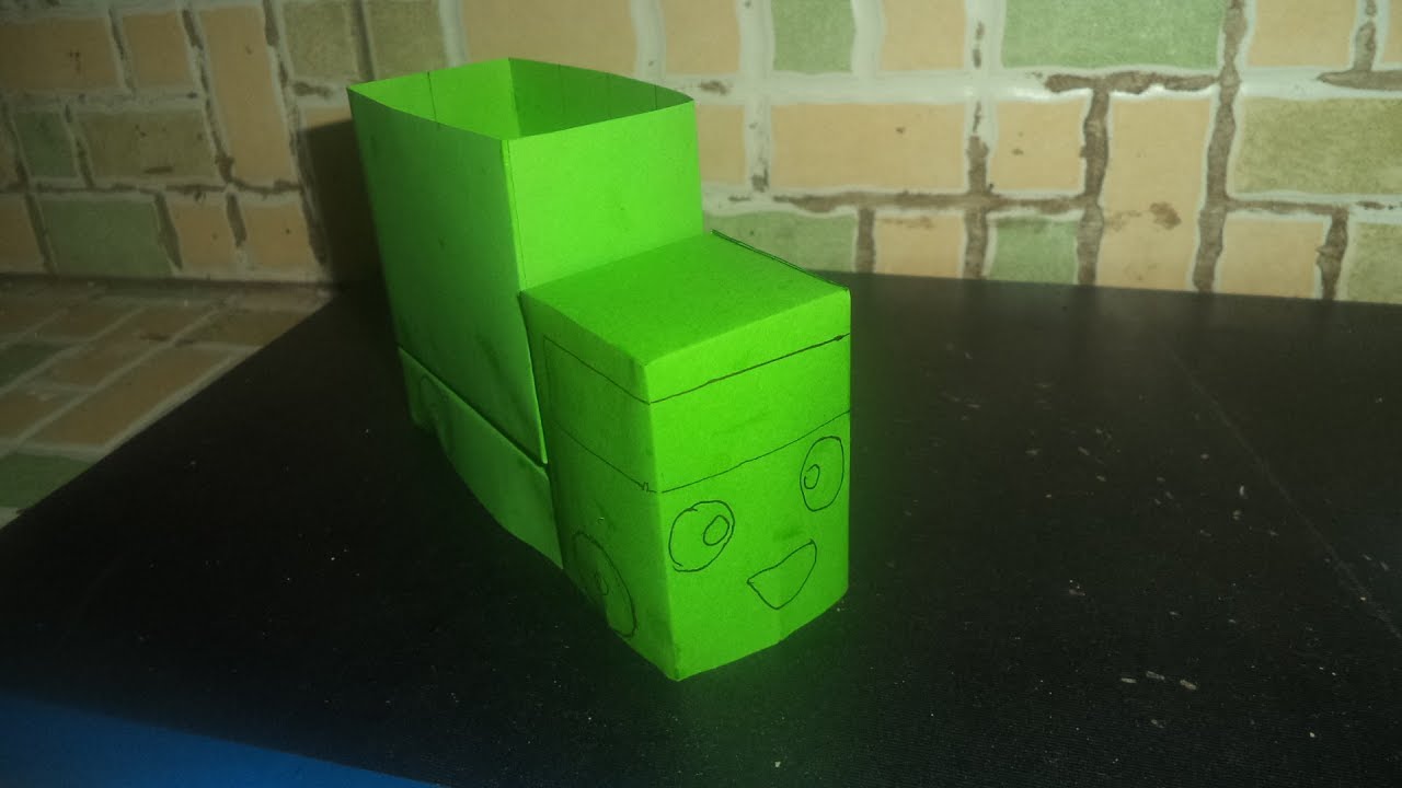 Max ( Tayo ) - Tuck papercraft super easy - YouTube