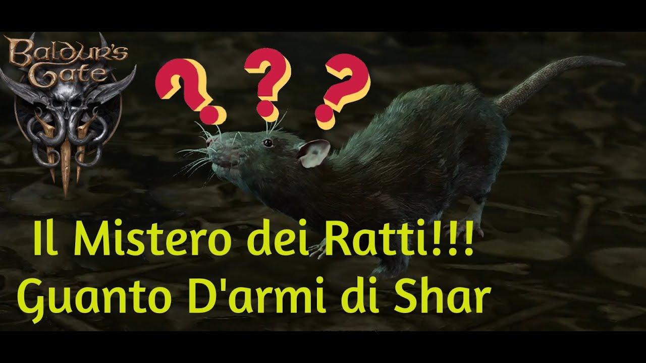 Svelato il Segreto dei Ratti Baldur's Gate 3 - YouTube
