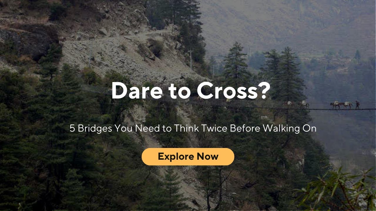 Dare to Cross? 5 Bridges You Need to Think Twice Before Walking On ...