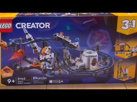 LEGO Space Roller Coaster 3n1 - YouTube