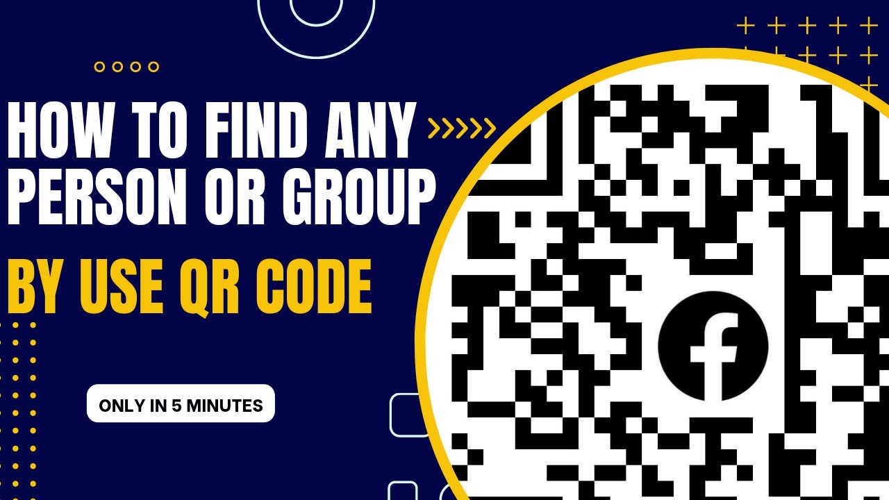 How to find out any person or group by using QR code. - YouTube