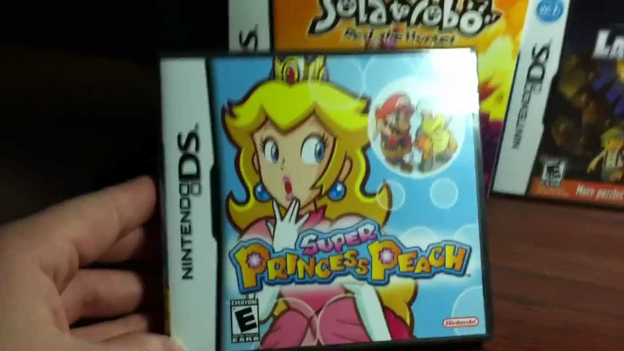 [Unboxing #3] Super Princess Peach (Nintendo DS) - YouTube
