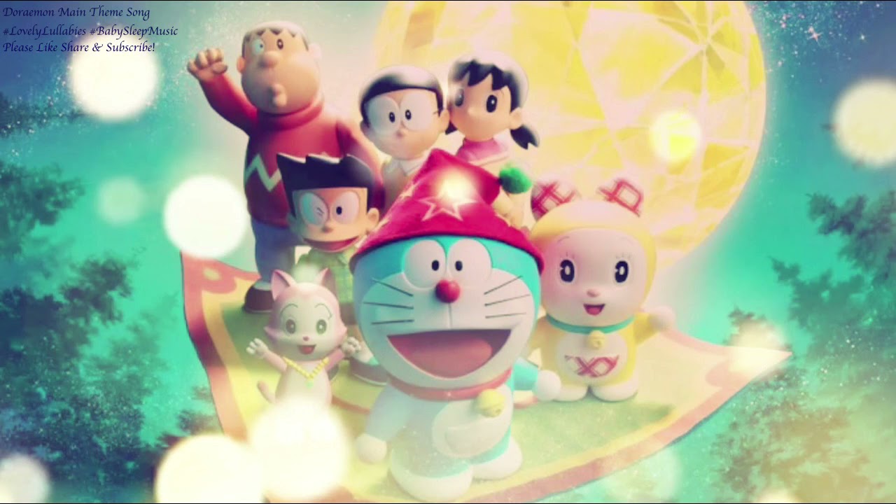 Doraemon Main Theme Song 哆啦A梦ドラえもん テーマ曲 Instrumental Music Relaxing BGM ...
