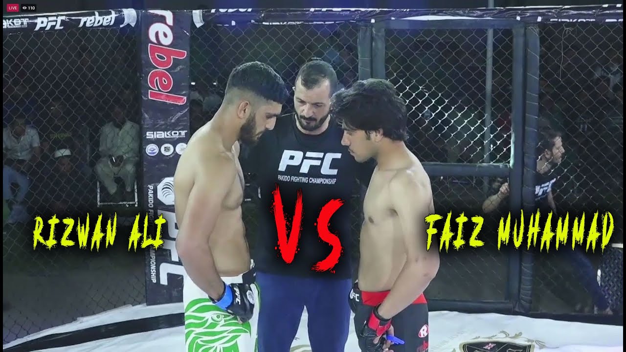 Rizwan The Haider Ali vs Faiz Muhammad Full fight #PFC5 🇵🇰 vs 🇦🇫 # ...